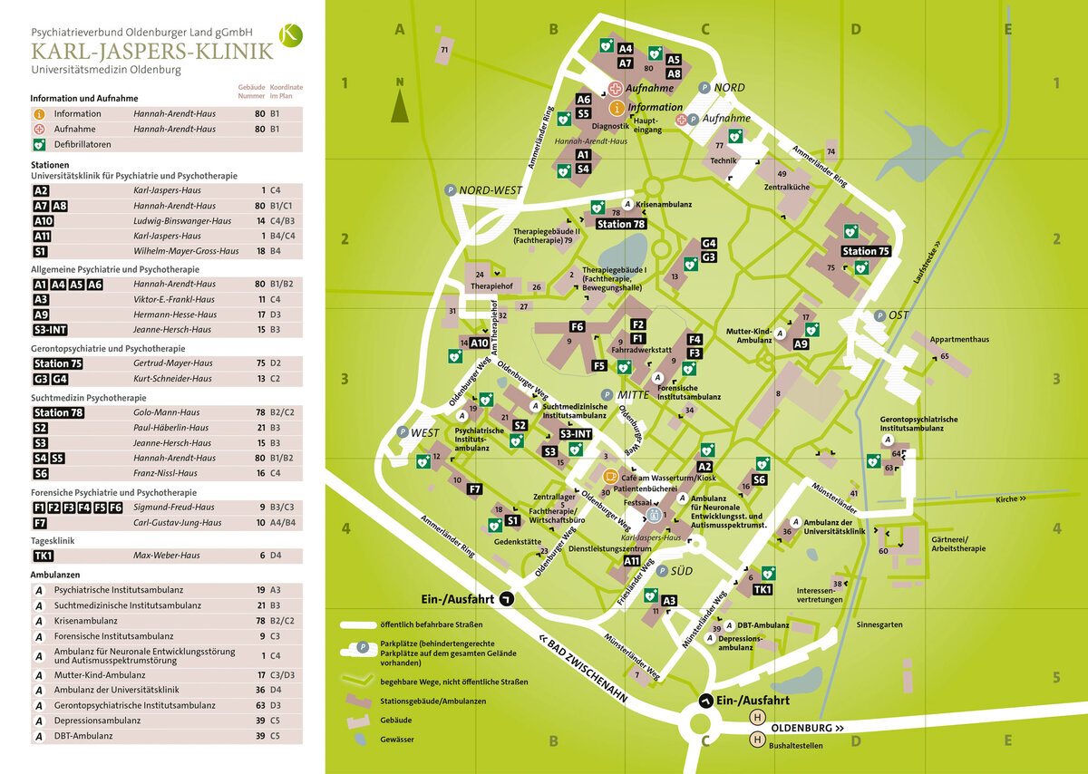 Lageplan - Karl-Jaspers-Klinik – Krankenhaus für Psychiatrie ...